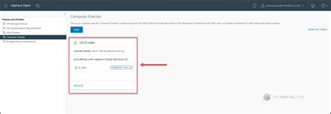 Move Vsphere Cluster Services Vcls Vms Datastore
