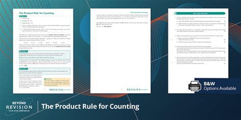 👉 The Product Rule For Counting Teacher Made Twinkl