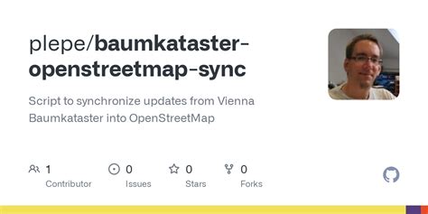 Github Plepebaumkataster Openstreetmap Sync Script To Synchronize Updates From Vienna