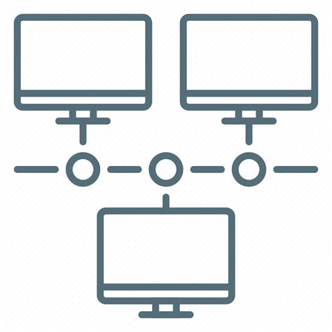Computers Lan Network Icon Download On Iconfinder