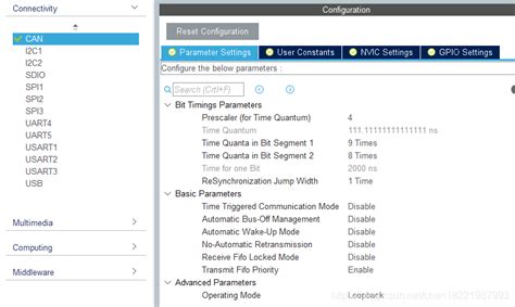 stm32 can通信一：环回模式 can回环模式 csdn博客