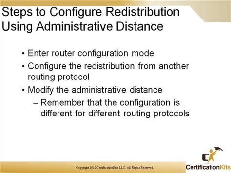 Cisco CCNP ROUTE Redistribution Part II