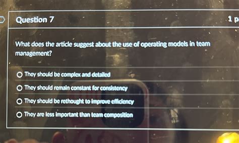 Solved Question 7what Does The Article Suggest About The Use