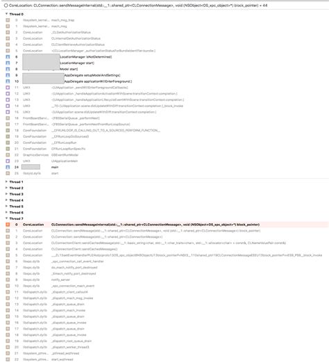 Ios Crash On Clconnectionsendmessageinternal Stack Overflow