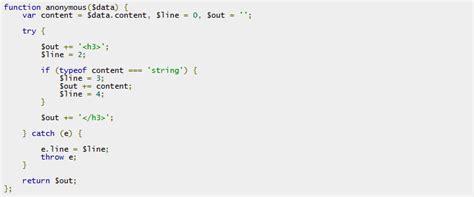 高性能javascript模板引擎原理解析 js模版引擎在线解析 csdn博客