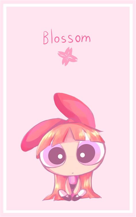 Blossom Ppg Fanart By Yunreru Powerpuff Girls Hd Phone Wallpaper
