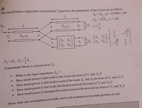 8 The Circuit Below Represents A Terminated