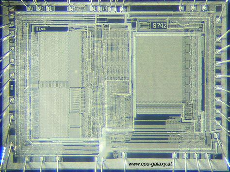 Cpu Galaxy At Vintage Intel 8742 Section