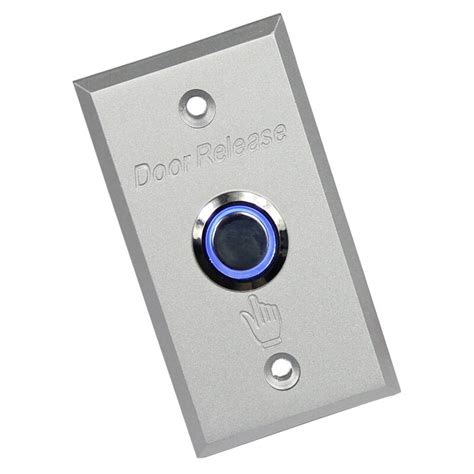 Aluminum Alloy Push Button Switch Exit Button Door Vicedeal