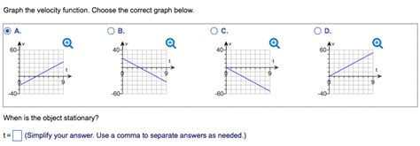 The Graph Above Represents An Object Moving With A