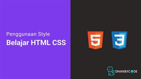 Belajar Html Css Penggunaan Style Youtube