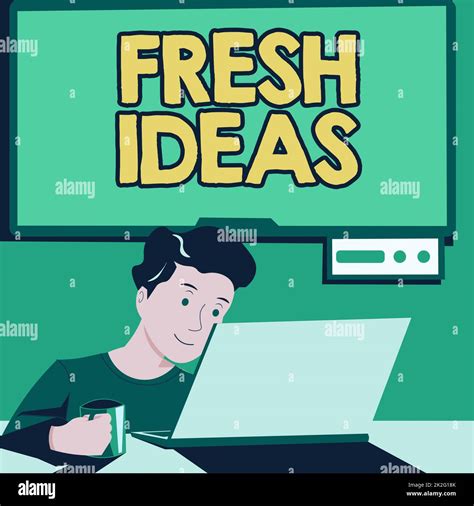 Writing Displaying Text Fresh Ideas Conceptual Photo Thought Or Suggestion As To Possible