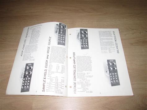 Matrixsynth Aries Synthesizer Catalog Brochure