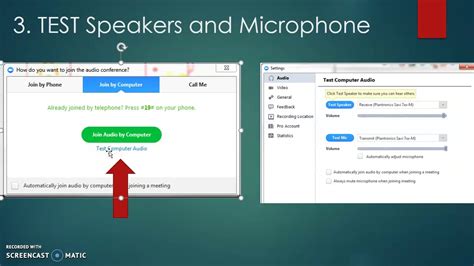 Test Speakers And Microphone YouTube