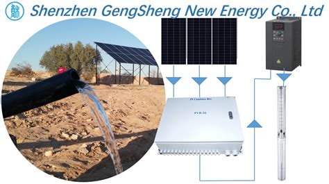 Input Output Pv Combiner Box Solar Arrays Connected In Parallel Drive Mppt Solar