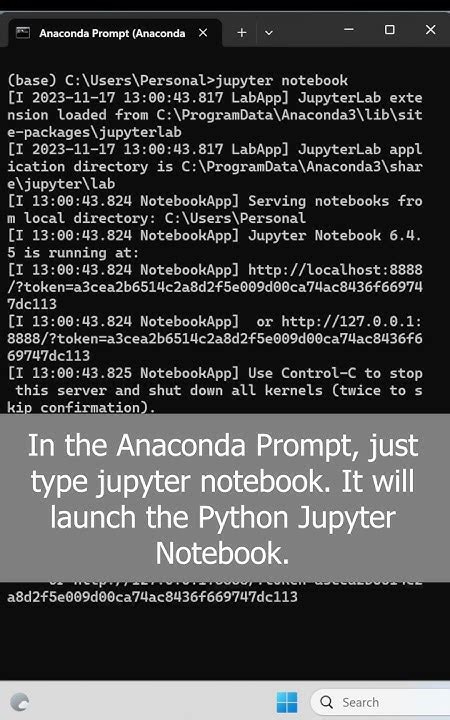 How To Run Jupyter Notebook From Anaconda Prompt Tips Anaconda Jupyter Jupyternotebook