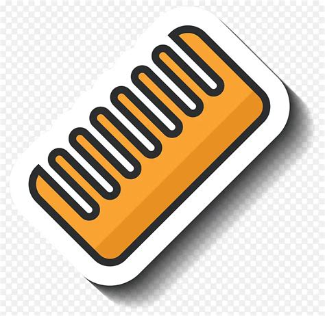 橙色矢量卡通梳子png图片素材下载图片编号7934034 Png素材网