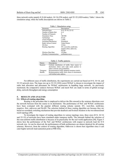 Comparative Performance Evaluation Of Routing Algorithm And Topology Size For Wireless Network