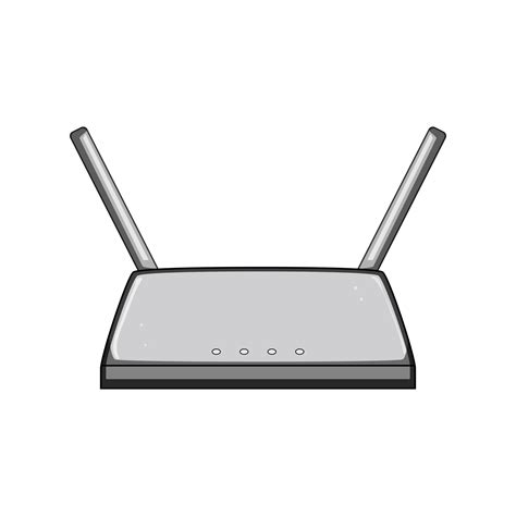 Technology Router Cartoon Vector Illustration 28080502 Vector Art At
