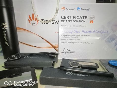 Appreciation Career Ip Core Operations Muhammad Faeez