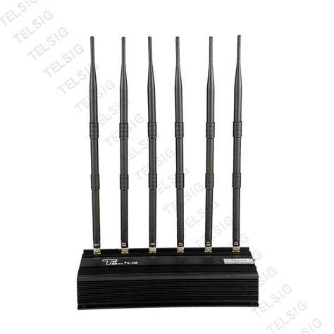 Libraries Museum Rf Frequency Jammer 6 Antenna Cell Phone Signal Blocker