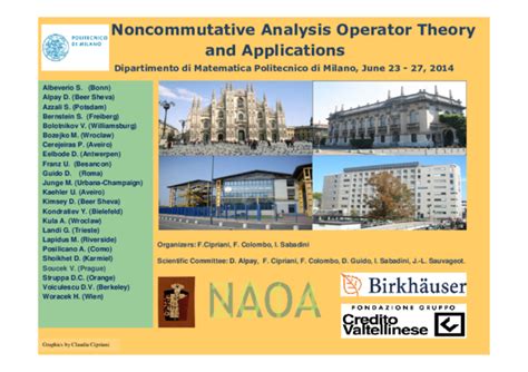 Pdf Noncommutative Analysis Operator Theory And Applications