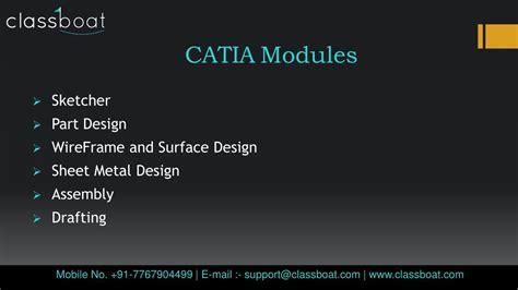 Ppt Catia Classes In Pune Powerpoint Presentation Free Download Id