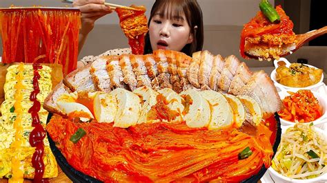 🍖직접만든 순두부김치찜계란말이흰쌀밥 먹방🥘 한식 1티어 삼겹살김치찜에 소주한잔😋 혼술 한식 Kimchijjim Mukbang Asmr Eatingshow