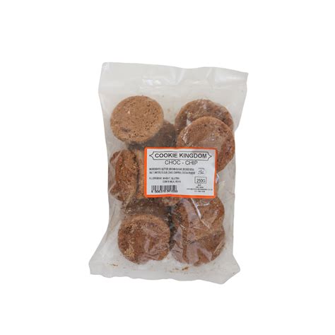 Cookie Kingdom Choc Chip Biscuits 250g Looters