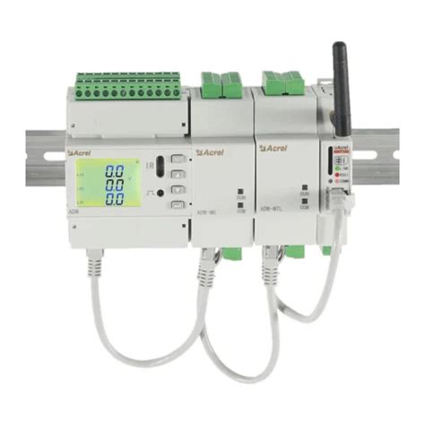 Three Phase Multi Channel Energy Power Meter With Lora WiFi 4G WiFi Energy Meter And Three