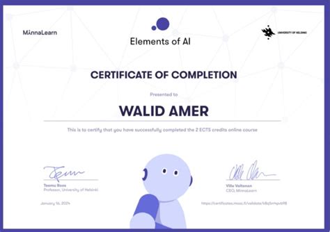 Walid Amer On Linkedin Ai Continuouslearning Elementsofai Onlineeducation