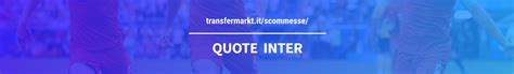 Quote Inter Scommesse Inter Per La Stagione 2025 2026