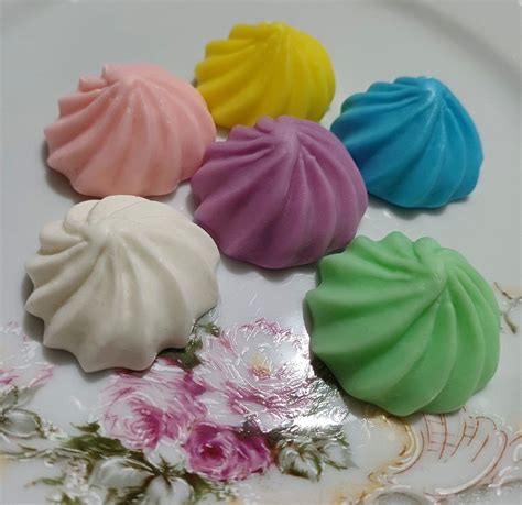 Aplique De Biscuit Suspiro Candy Kit Com 05 Unidades Elo7