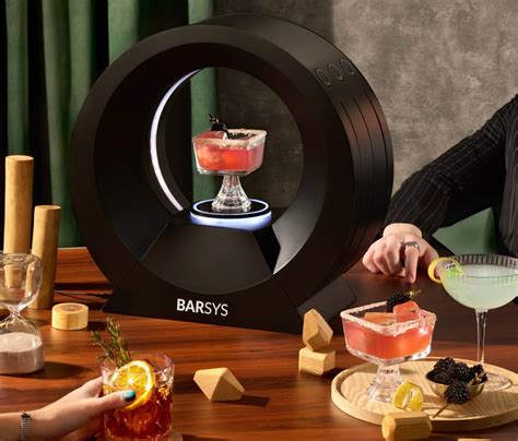 Ai Powered Barsys 360 Cocktail Machine Is Personal Mixologist