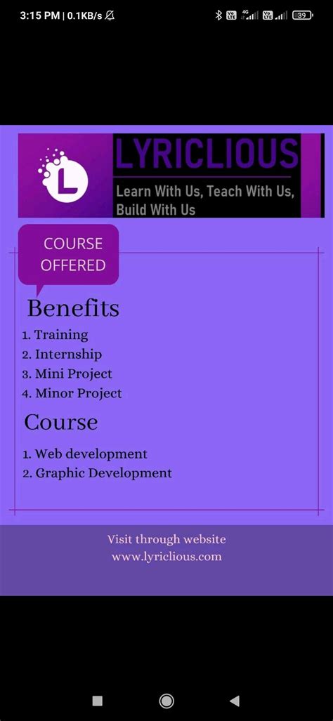 Devendra Singh Rajput On Linkedin Webdevelopment Internship Elearning Education Training