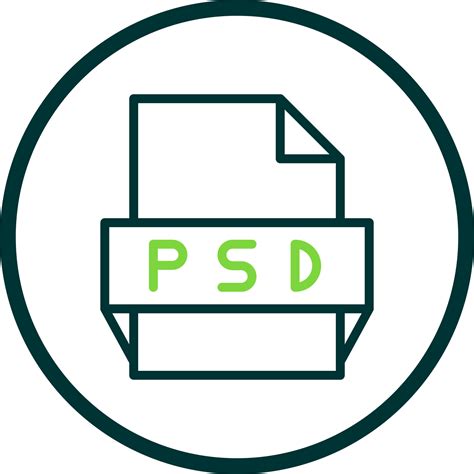 Psd File Format Icon 15991847 Vector Art At Vecteezy