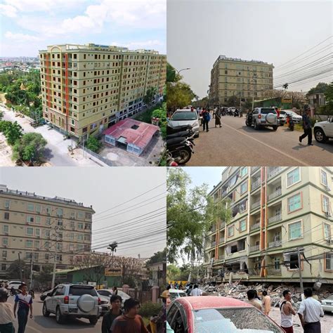 Myanmar Social News 🚨 မန်းလေးမှ ၁၂ လွှာရှိသော Sky Villa Condo ပြိုကျပြီး ၆ လွှာသာ မြေပေါ်ကျန်ရ