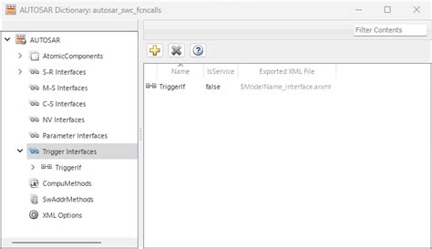 Configure Receiver For Autosar External Trigger Event Communication