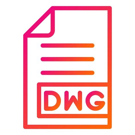 Premium Vector Dwg Vector Icon Design Illustration