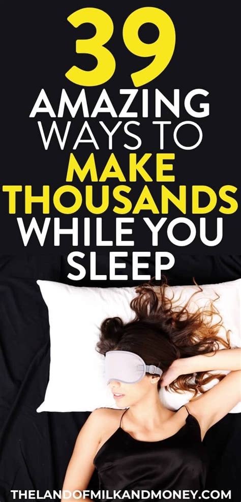 Passive Income Ideas 39 Ways To Make Money While You Sleep In 2024