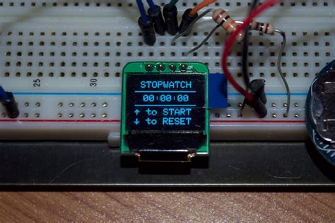 OLED Stopwatch