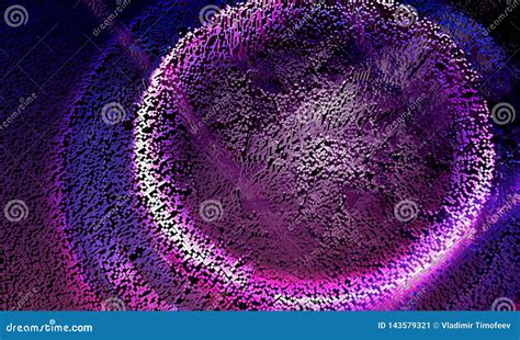 3d Illustration Telecommunication Concept With Abstract Network Structure And Server Room