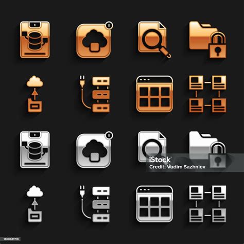 Set Server Folder And Lock Hierarchy Organogram Chart Browser Files Cloud Technology Data