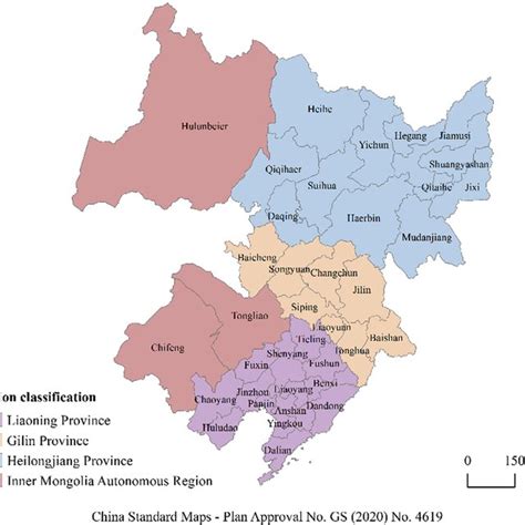 temporal spatial patterns of age in northeast china 2010 2015 and