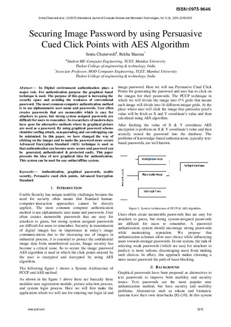 Pdf Securing Image Password By Using Persuasive Cued Click Points