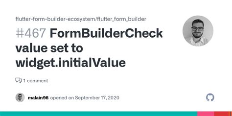 formbuildercheckboxgroup value set to itialvalue · issue 467 · flutter form builder