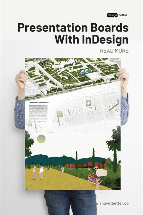 Presentation Boards With Indesign Presentation Board Presentation Board Design Presentation