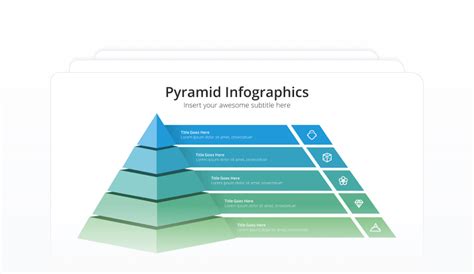 Pyramid Infographics Slides Structured Hierarchical Presentations