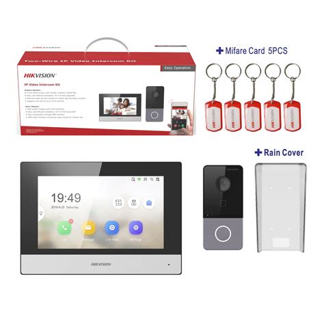 Hikvision Ds Kis603 P C Ip Video Intercom Kit Dahua Hikvision Supplier