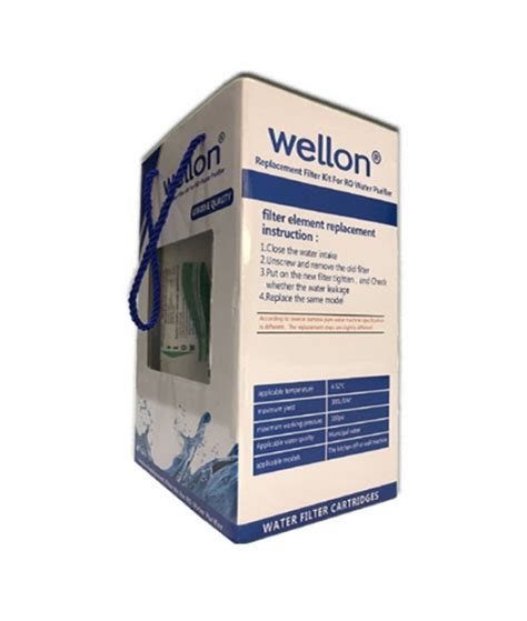 Wellon Gold 80 Gpd Membrane Works Till 2000 Tds Pp Pre Carbon Post Carbon Sediment Ro